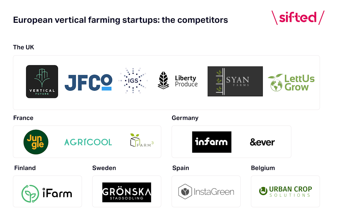 Vertical farming startups: the competitors, compared | Sifted